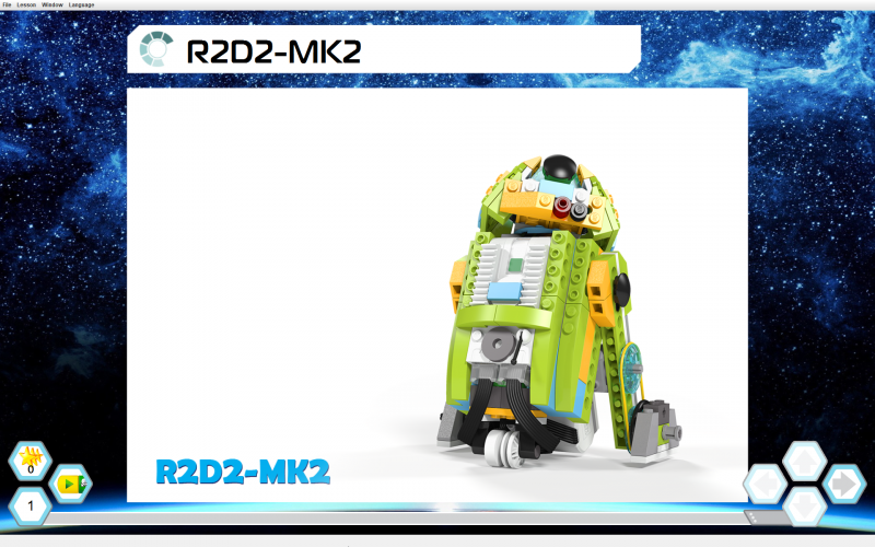 R2D2-MK2 WeDo 2.0 Special Project | ROBORISE-IT Robotics Education