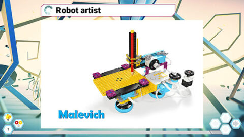 Malevich SPIKE PRIME Special Project | ROBORISE-IT Robotics Education